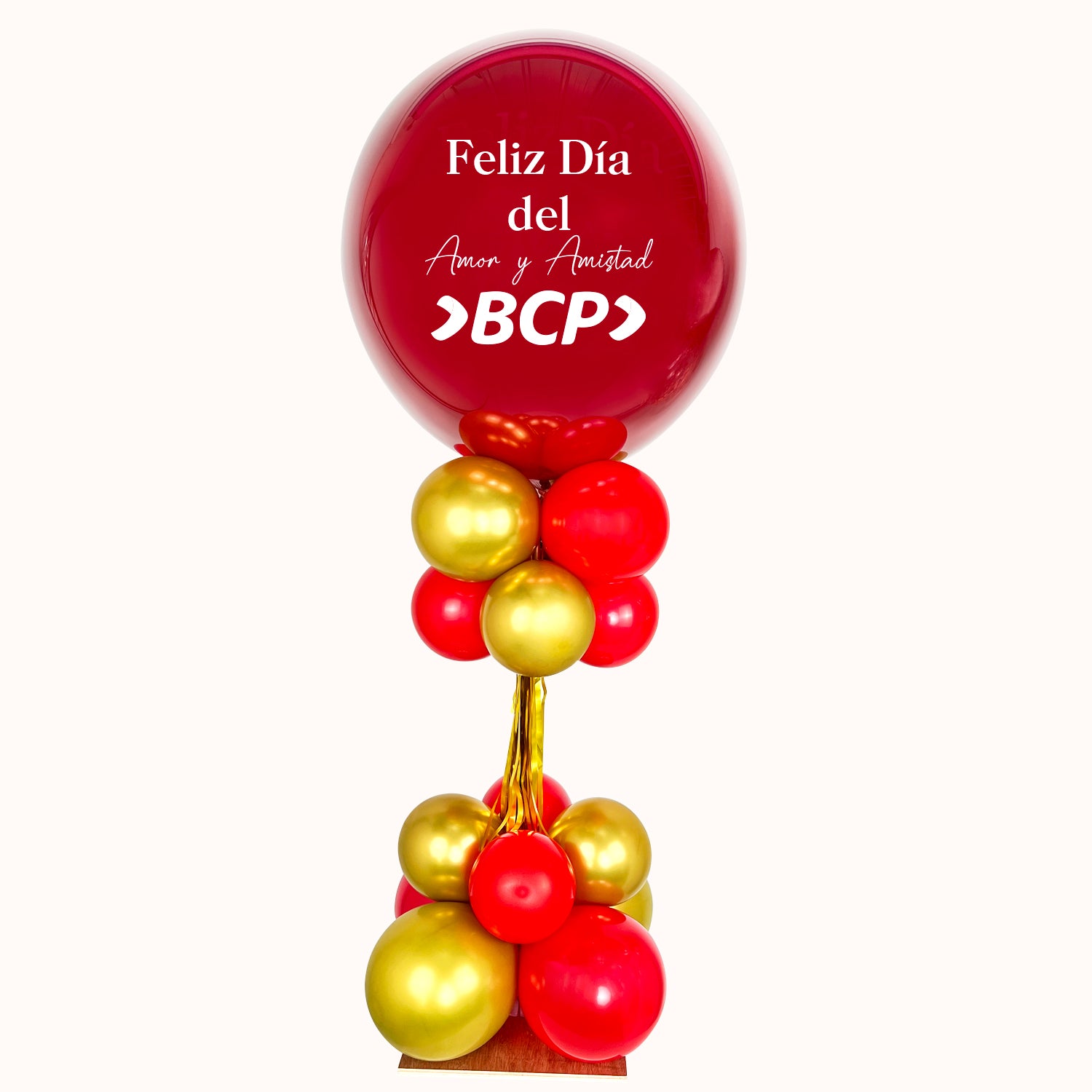 Parante Pequeño con Logo San Valentin - Corporativo – Globilandia Perú